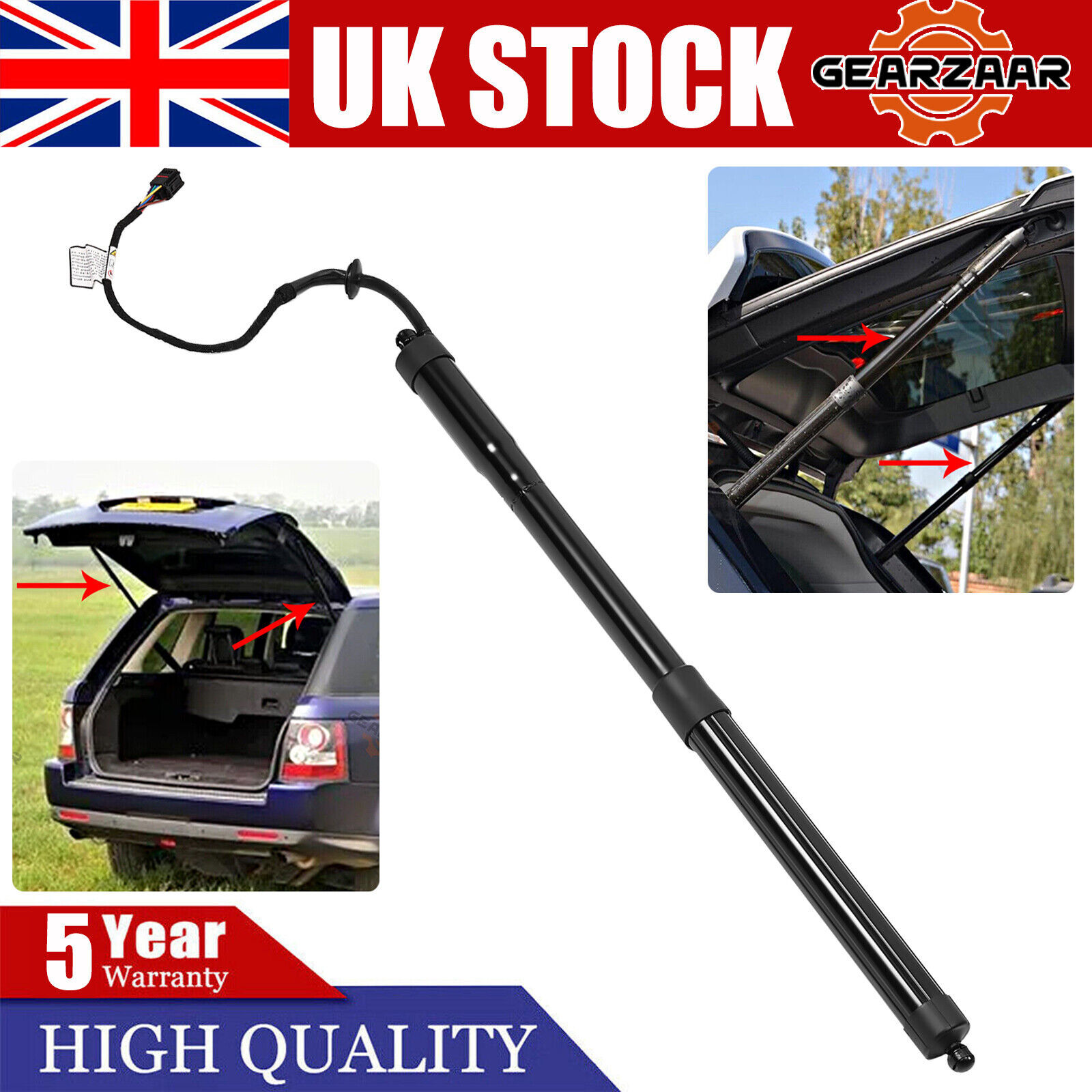 FOR RANGE ROVER EVOQUE 2011-2019 TAILGATE GAS STRUT ELECTRIC AUTO BOOT ...
