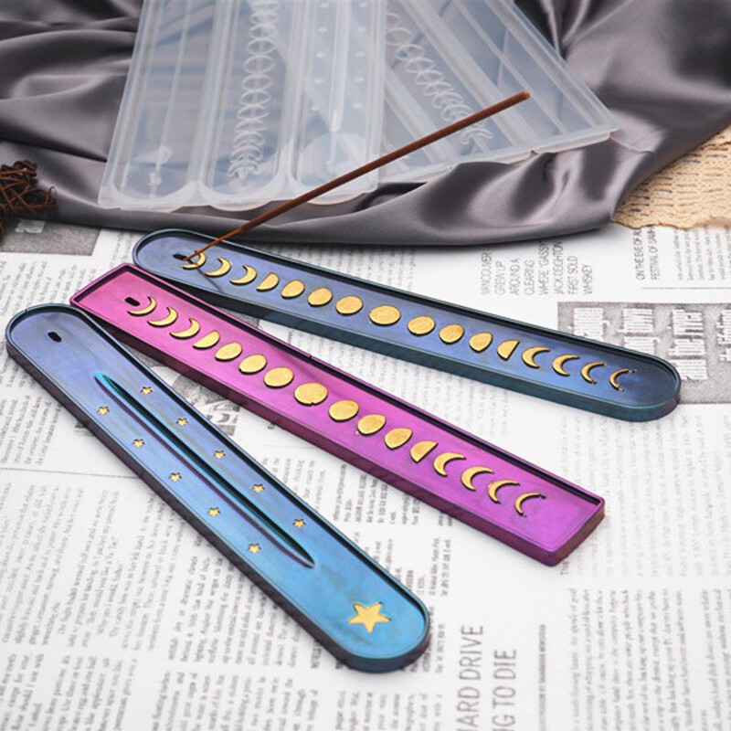 1pc Silicone Mould Resin Craft DIY Sun Moon Star Board Mold Epoxy Molds ...