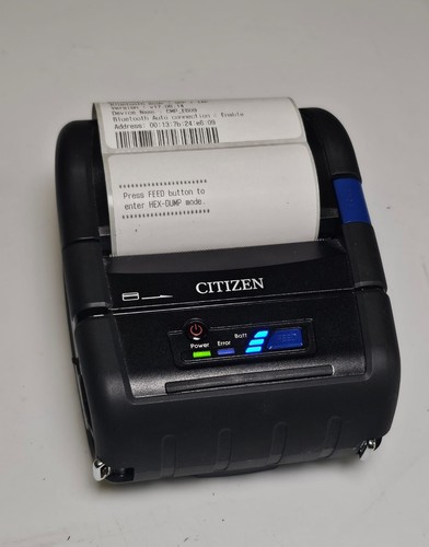 Citizen CMP-30BT Portable Receipt Printer USB Bluetooth With Battery ...