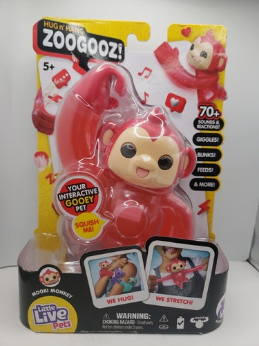 Little Live Pets Hug n' Hang Zoogooz - Mooki Monkey NEW | eBay