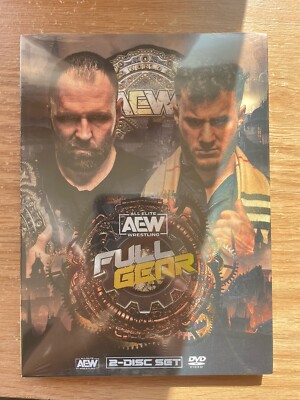 AEW Full Gear 2022 DVD 2 Disc Set. RARE! Sealed. Brand New. WWE NWA | eBay