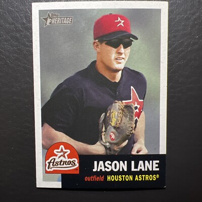 2002 Topps Heritage Jason Lane #18 Houston Astros | eBay