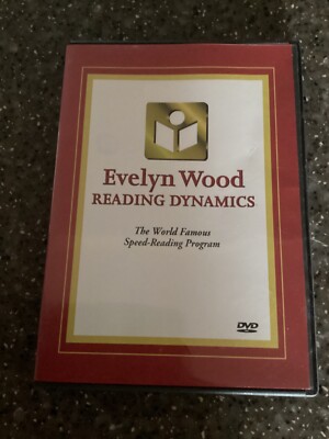 Evelyn Wood Reading Dynamics The World Famous Speed-Reading Program DVD ...