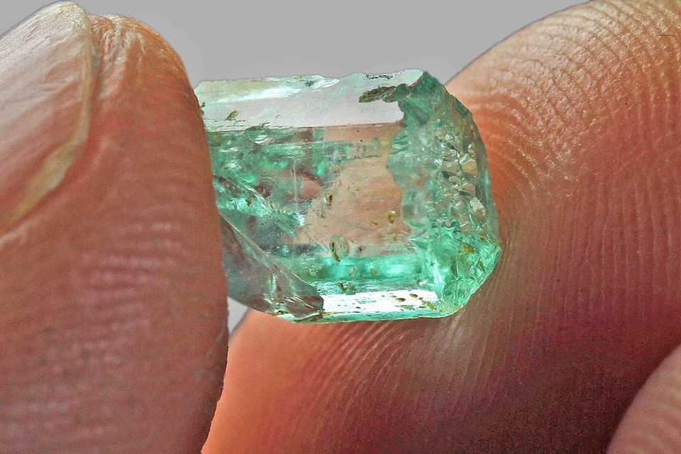 74.8Ct Paraiba Blue Green Emerald Vanadium Beryl for Bracelet Facet Rough UBMD7 | eBay