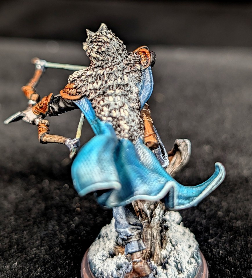 Nordic Wolf Ranger – Pro Painted 32 mm D&D Mini | Frost Warrior ...