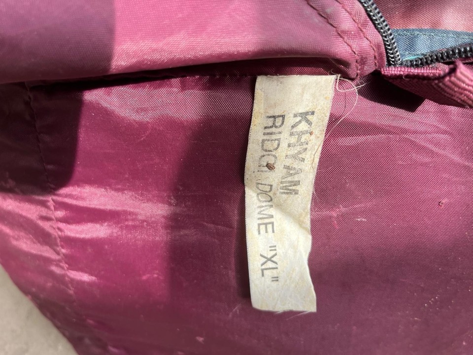 Khyam Ridgi Dome XL Tent; 25 years old, last used 10 years ago ...