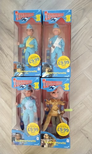 Thunderbirds puppets FULL collection All Boxed Sealed | eBay UK
