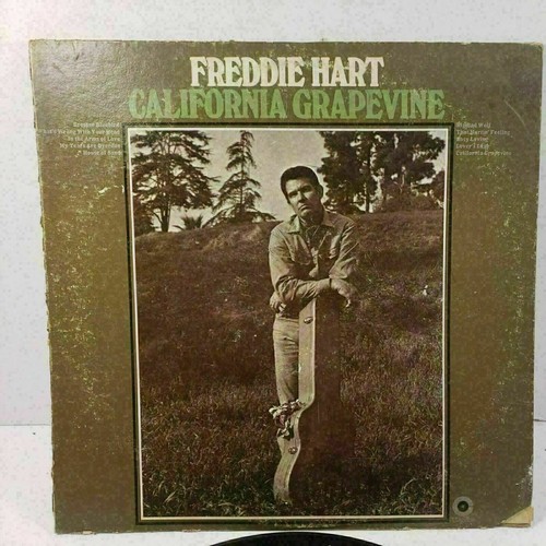 Freddie Hart ‎– California Grapevine 33 RPM Vinyl LP Record Capitol ST ...
