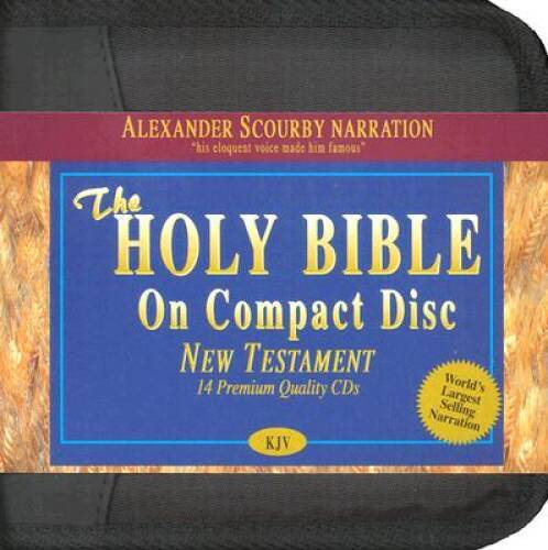 Alexander Scourby New Testament-KJV (2003, Compact Disc) for sale ...