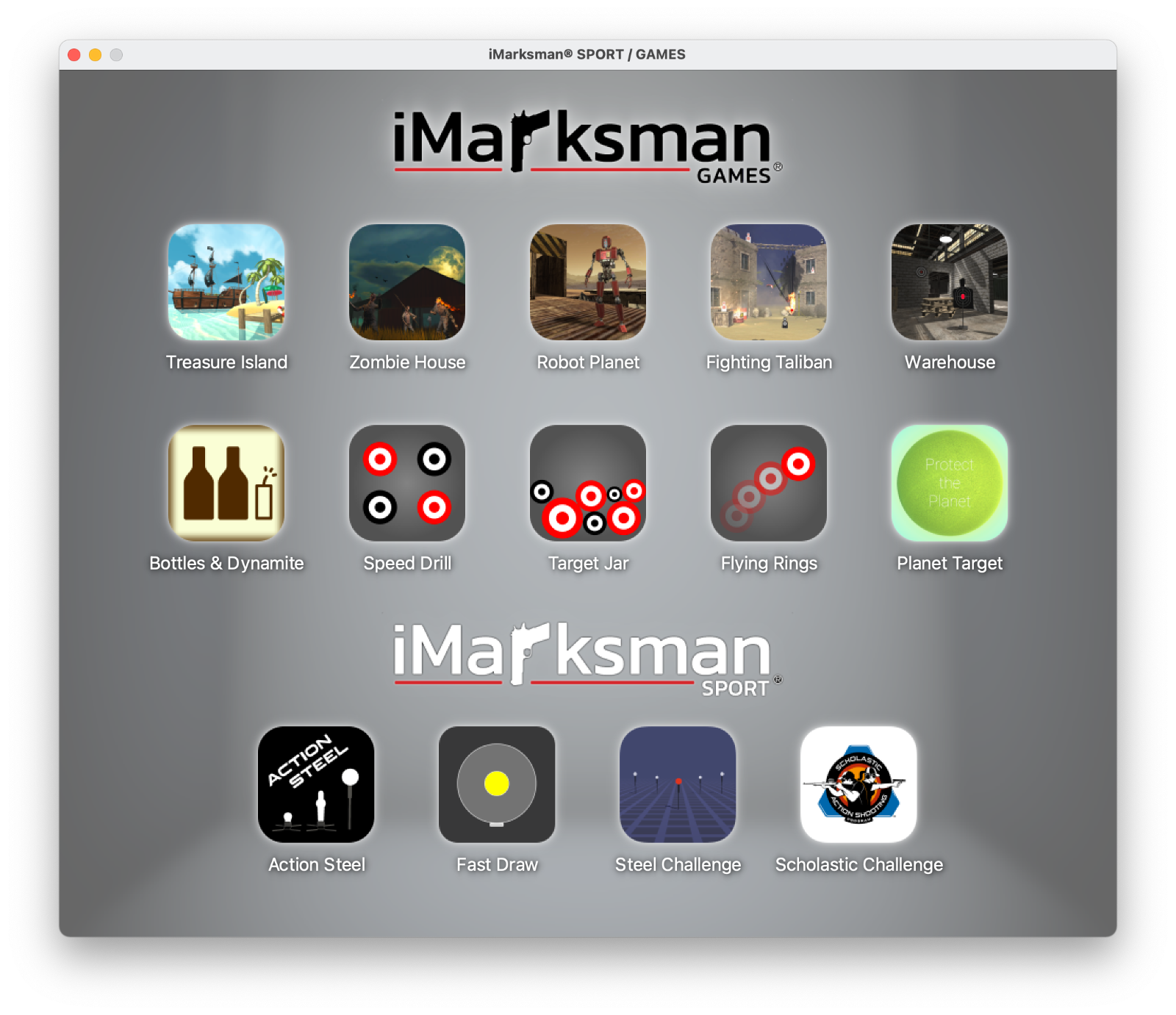 iMarksman® Virtual Shooting Smokeless Dry-fire Interactive Laser ...