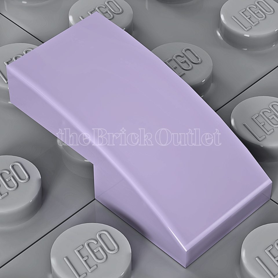 LEGO 2x1 Slope Curved Part 11477 "NEW" - All Colors Available Including ...