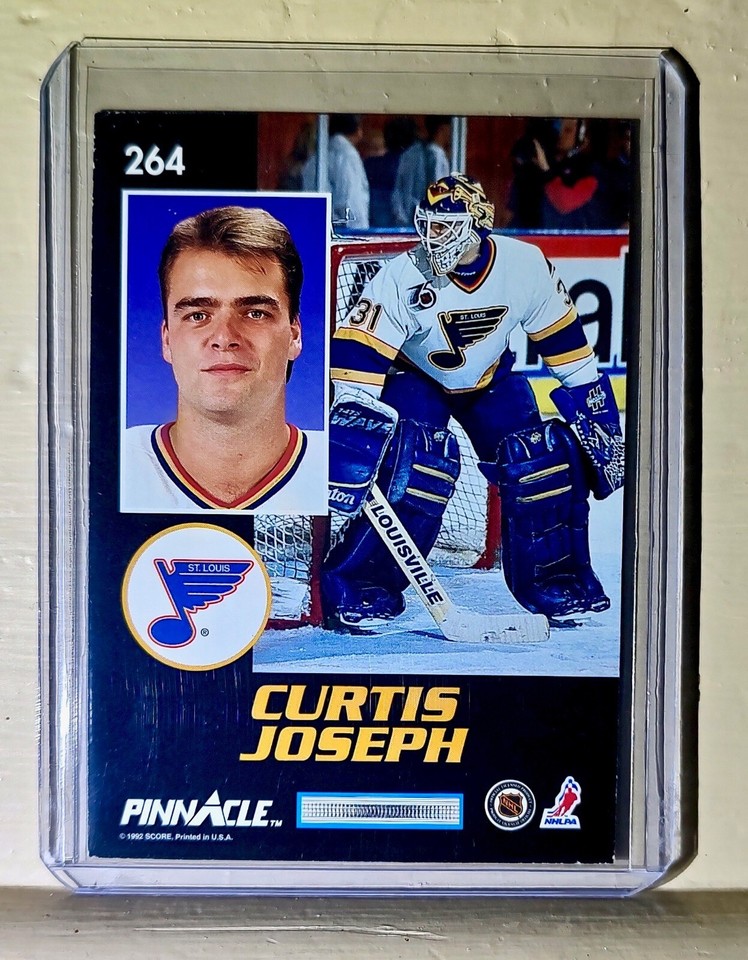 Curtis Joseph 1992 Score Pinnacle Masks #264 Hockey Card | eBay