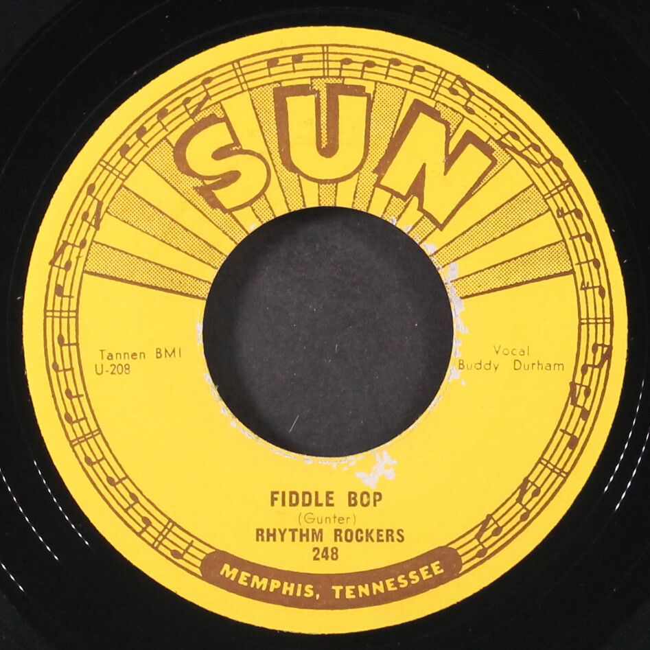 RHYTHM ROCKERS: fiddle bop / juke box, help me find my baby SUN 7 ...