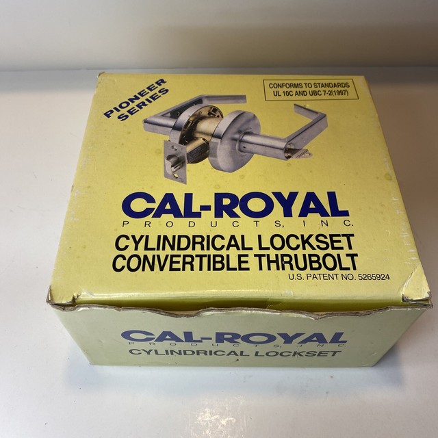 Cal-Royal SL20 Garde 2 Commercial Privacy Door Lock US26D Finish Satin ...