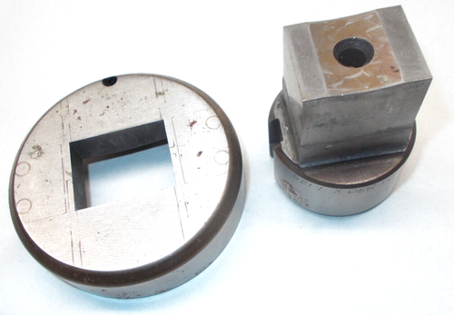 MATE .880" X 1.125" X .012" Clearance, Rectangular Punch and Die | eBay