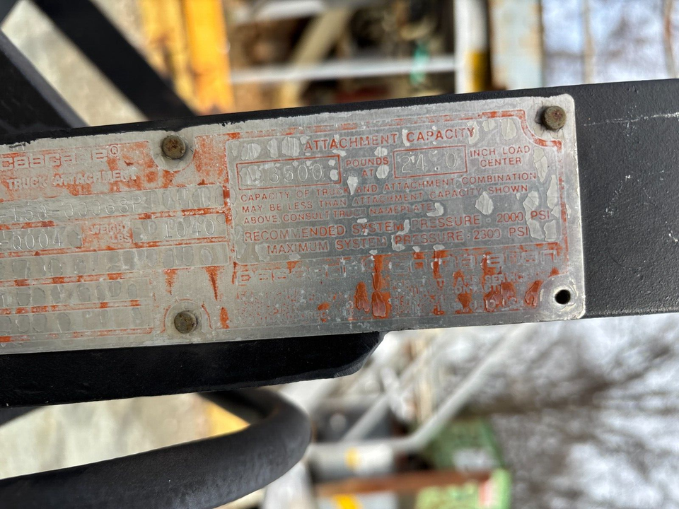 Cascade 35E Push Pull Forklift Attachment 35E-PB-Q004 Slipsheet ...