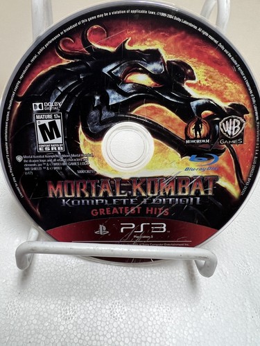 Mortal Kombat Komplete Edition Sony PlayStation 3 PS3 Greatest Hits ...