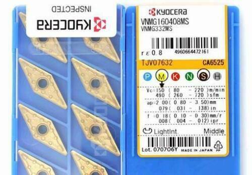 1PC New Kyocera CNC Blade VNMG160408MS CA6525 10PCS/Box | eBay