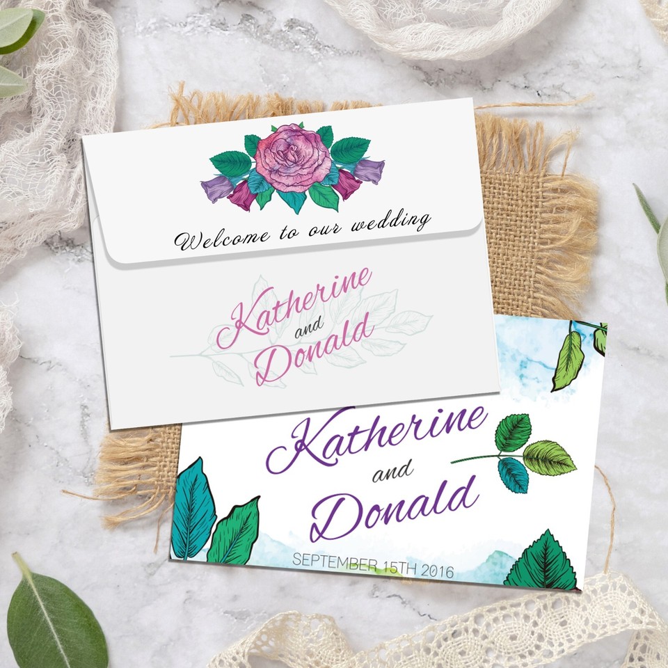 300 White Invitation Envelopes 5.25"x7.25" A7 5x7 for Wedding Party ...