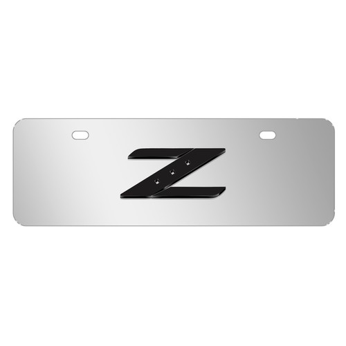 Nissan 350Z Z Logo European Look Half-Size Chrome Stainless Steel ...