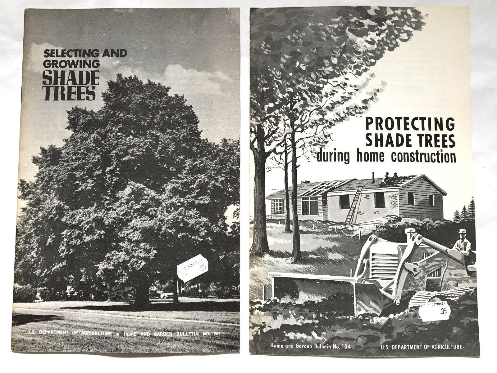 2 Vintage US Dept of Agriculture Growing + Protecting Shade Trees ...
