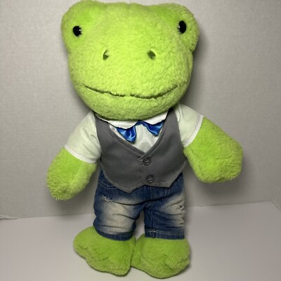 Build A Bear Frog w/ Suit Spring Green 16" Plush BAB | eBay