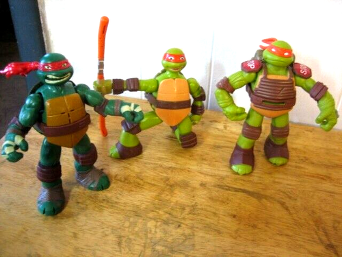Ninja Turtle toy figurines 5.5", 3 each | eBay
