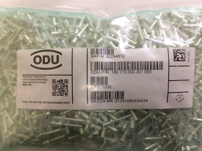 180-170-000-301-000 ODU CONNECTOR DOCK POWER PIN 10 PIECES | eBay