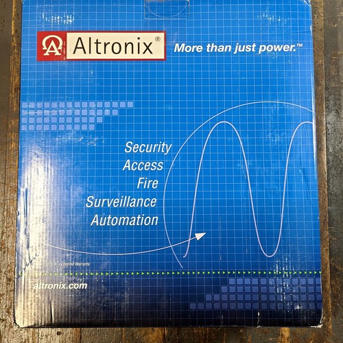 ALTRONIX AL175ULX 12/24VDC 2 OUTPUT POWER SUPPLY / BATTERY CHARGER GREY ...
