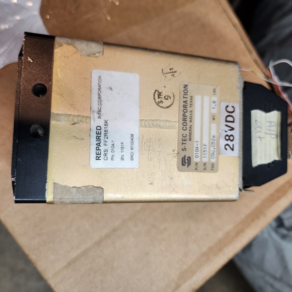 S-TEC Autopilot CONTROL HEAD 0104-1 | eBay