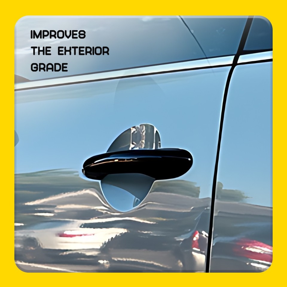 Fits For 2017+ Mini Hatch Countryman F55 F60 Gloss Black 4pcs Door ...