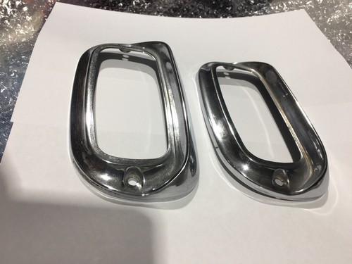 Vintage Car Lamp Bezels x 2 Used | eBay