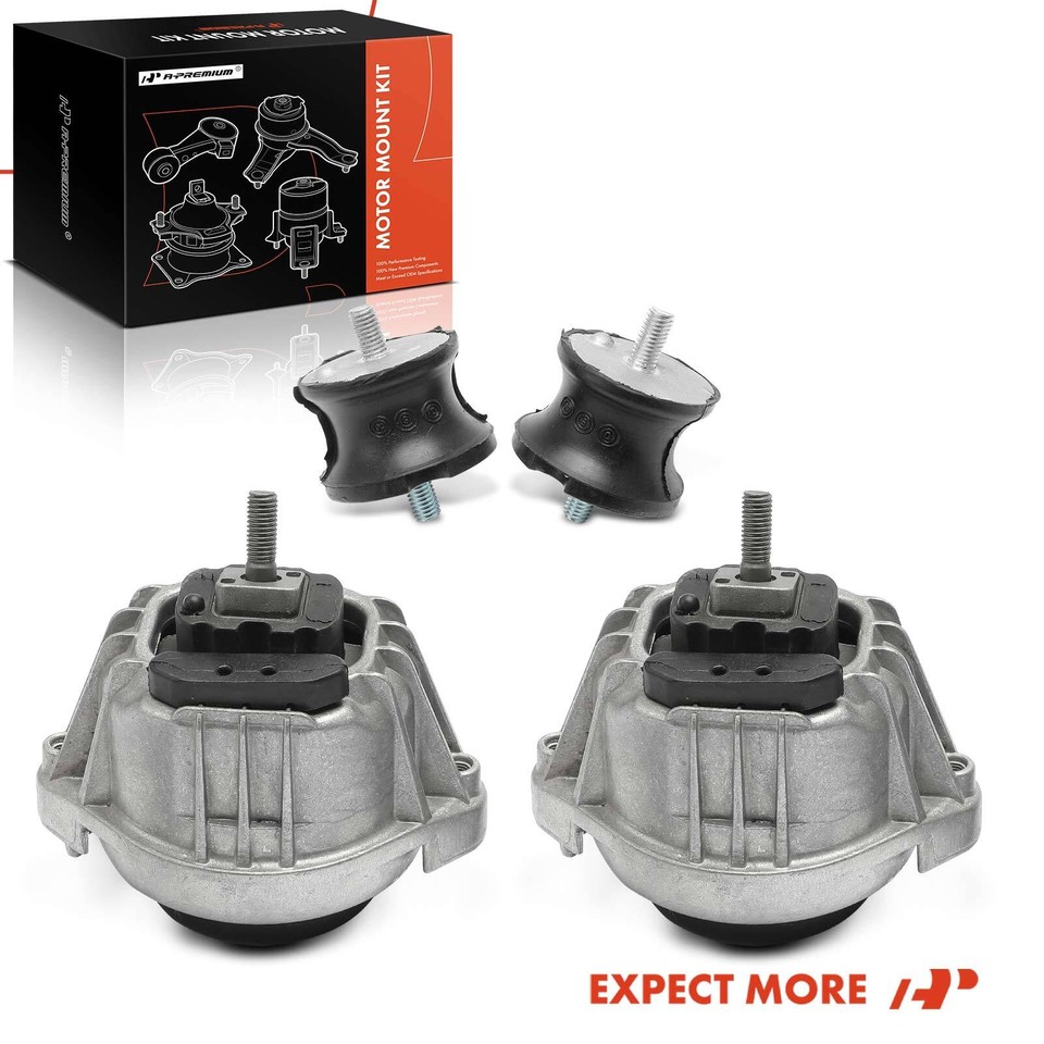 A-Premium 4x Engine Motor & Transmission Mount for BMW 335i xDrive 328i ...