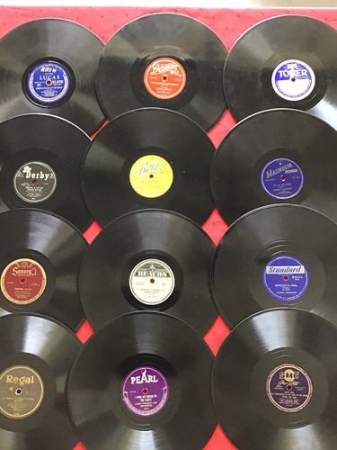78rpm 10” Records Lot Of 12 All Different Labels Pearl Regal Sonora ...