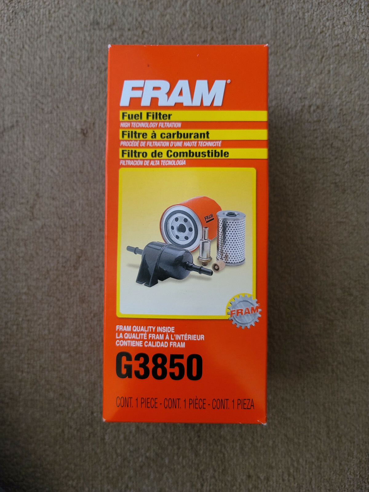 Fram G3850 - Fuel filter cross reference