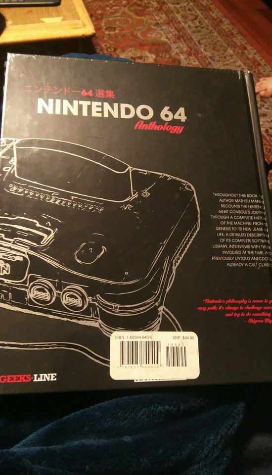 SEALED Nintendo 64 N64 Anthology Math Manent Geeks Line Hardcover ...