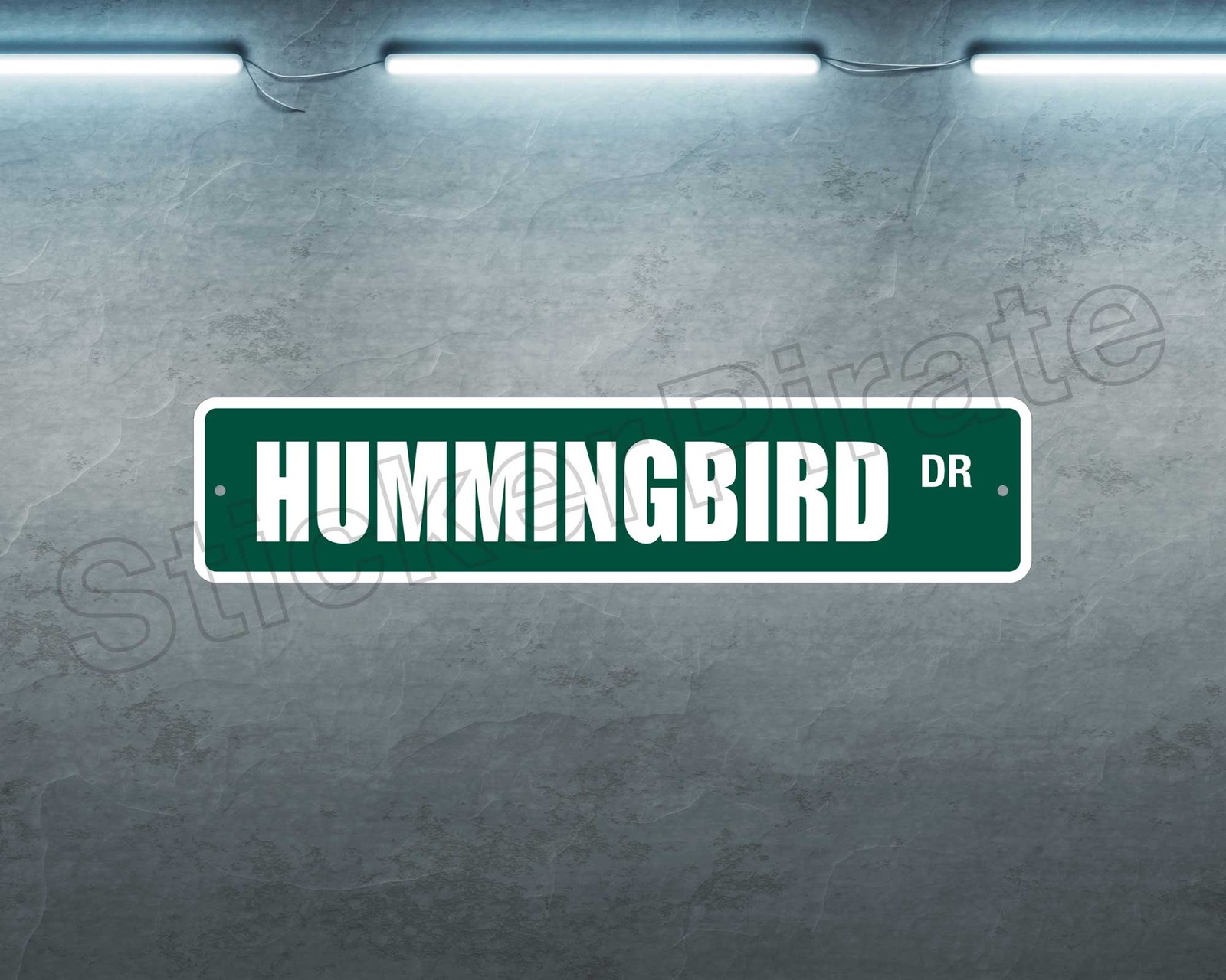 *Aluminum* Hummingbird1 4" x 18" Metal Novelty Street Sign SS 1754 | eBay