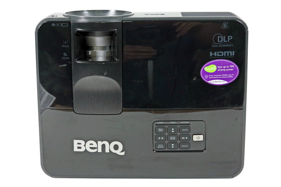 BenQ MX520 - DLP Projector 4K 3000 Lumens SmartEco PC 3D Ready Long ...