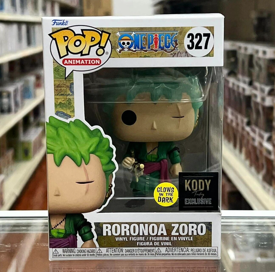Funko Pop! Vinyl Figure One Piece - Roronoa. Zoro KODY EXCLUSIVE ...