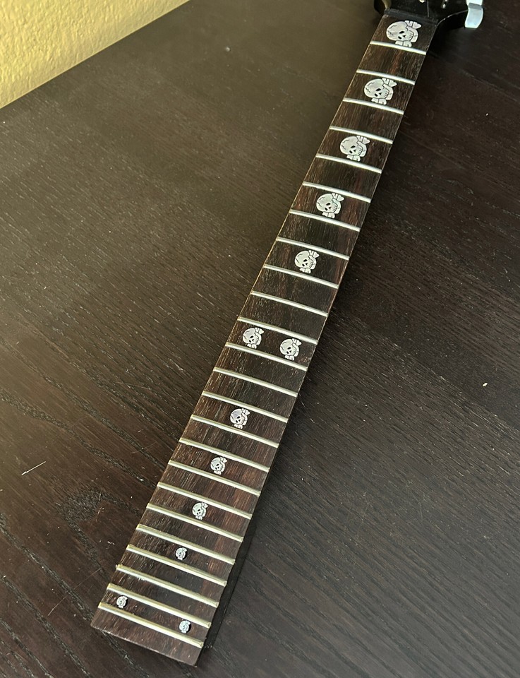 Jeff Hanneman Slayer All Skull ESP MOP Fret Markers Inlay Decals 4 BASS ...