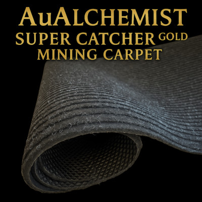 AuAlchemist Super Catcher Ribbed Gold Mining Carpet mat 12 x 36 for ...