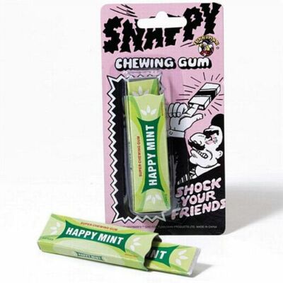 Snappy Chewing Gum Practical Joke Funny Prank Snap Fingers Revenge Gag ...