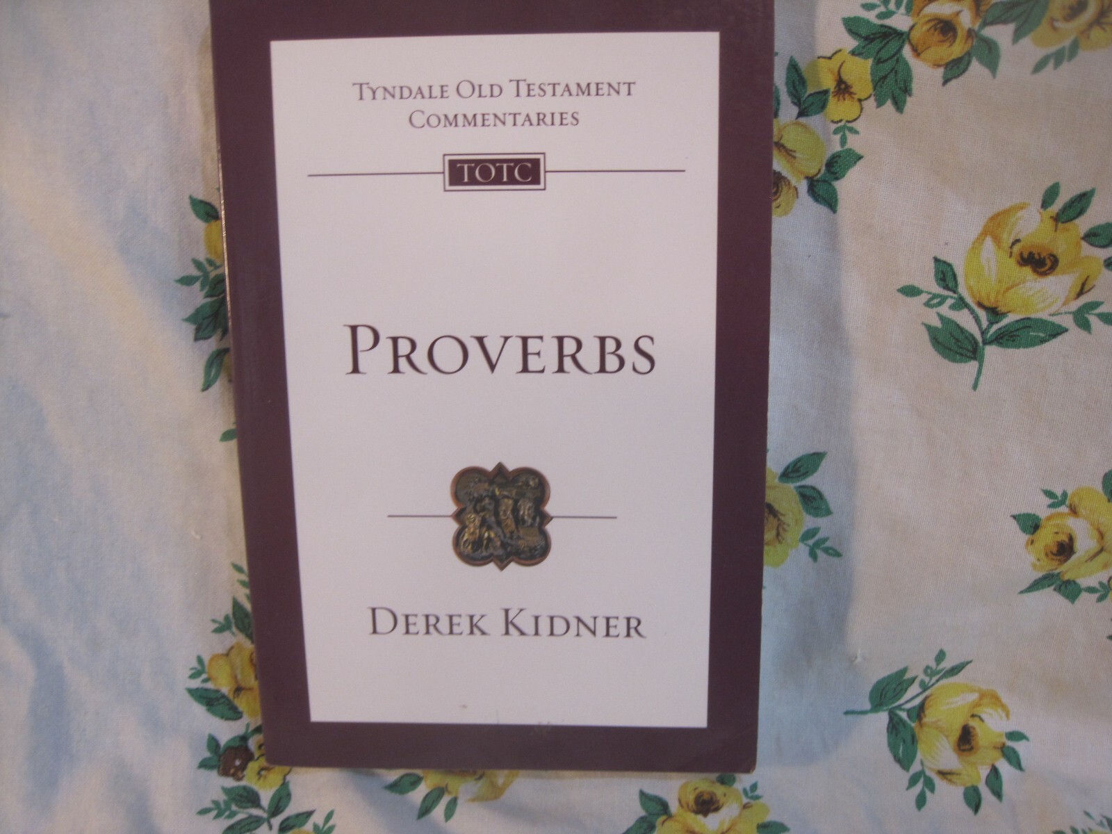 Proverbs- Tyndale Old Testament Commentaries-Derek Kidner (PB 2008 ...