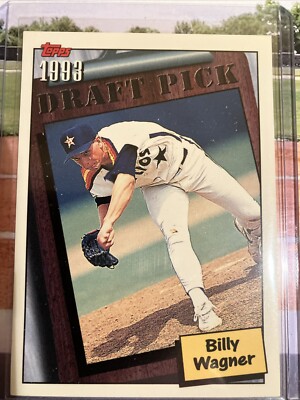 BILLY WAGNER 1994Topps Draft Picks Rookie Baseball Card #209 Hall of ...