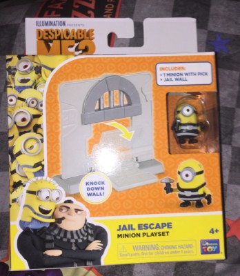 Despicable Me 3 Minions Movie Jail Escape 2-Inch Micro Playset - New | eBay