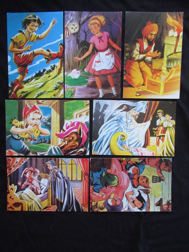 7 CARTES VOLUMETRIX / CONTES DE FEES EN LIEN AVEC LA COLLECTION FRANCY ...