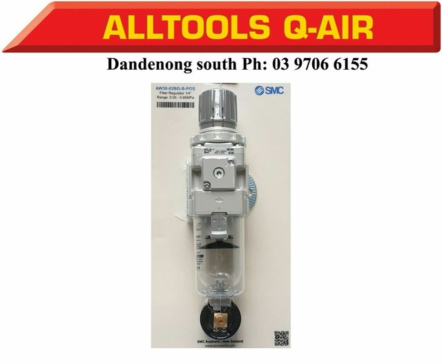 Filter Regulator 1/4'' SMC AW30-02BG-B-POS for sale online | eBay