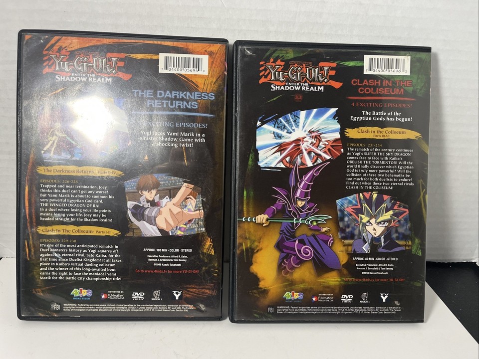 Yu-Gi-Oh: Enter the Shadow Realm The Darkness Returns & Clash In The ...