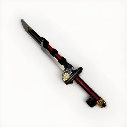 Bandai Power Rangers DELUXE MEGA BLADE Samurai Folding Sword Tested ...