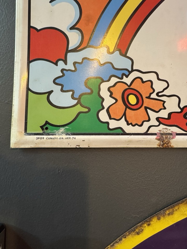 Embossed Metal Vintage 7up Sign-Peter Max in | eBay